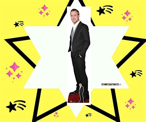 Star Cutouts Ltd Cs786 Ryan Gosling Black Suit Cute Smile Lifesize Cut