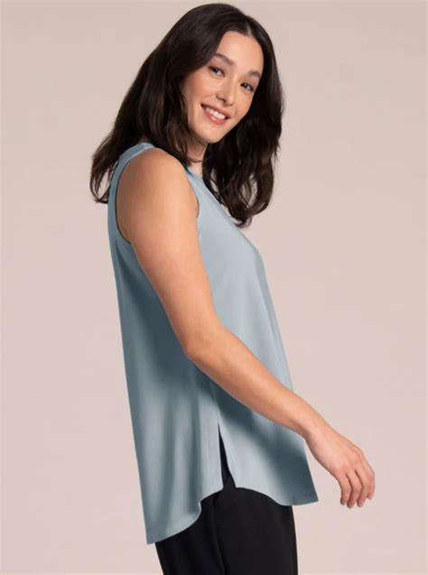 Sleeveless Go To Classic Relaxed Tank Morgan Fitzgeralds