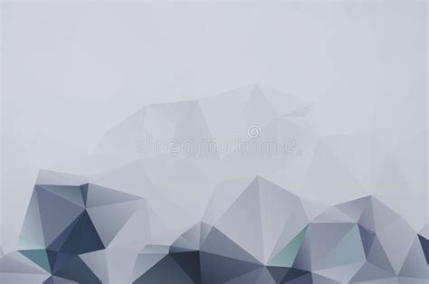 Multi Color Geometric Triangular Low Poly Background Style Stock Vector Illustration Of