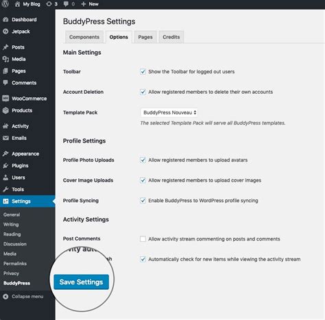 Tutorial De Buddypress En Wordpress Siteground Tutoriales