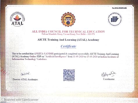 ankita gandhi on linkedin completed fdp on artificial intelligence