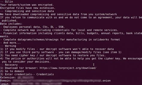 Linux Version Of Qilin Ransomware Focuses On Vmware Esxi Redpacket Security