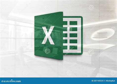 Microsoft Excel Logo Editorial Illustrative On White Background CartoonDealer Com