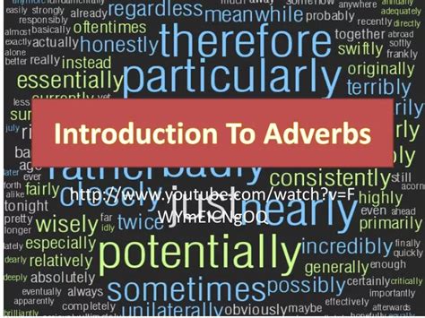 Ppt Introduction To Adverbs Powerpoint Presentation Free Download
