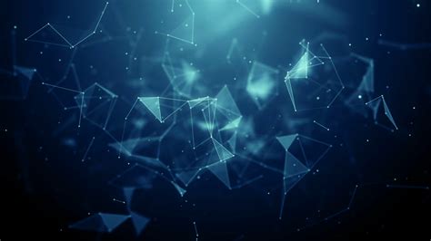 Plexus Abstract Network Business Technology Stock Motion Graphics Sbv