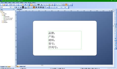 6 Pyqt 设计并实现【工厂扫码装箱系统】 Bartender 打印机之标签制作qt Bartender Csdn博客
