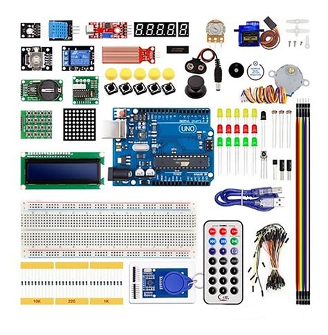 Kit Completo Modulos Sensores Para Arduino Learning Kit Megatronica
