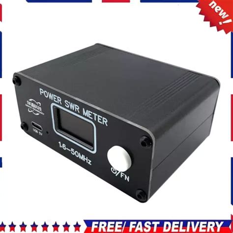 Mini High Frequency Swr Meter 1 6 50mhz Digital Display Shortwave Power