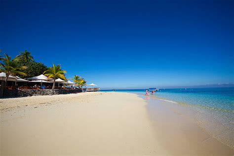 200 Fiji Tranquil Scene South Pacific Ocean Tropical Climate Stock
