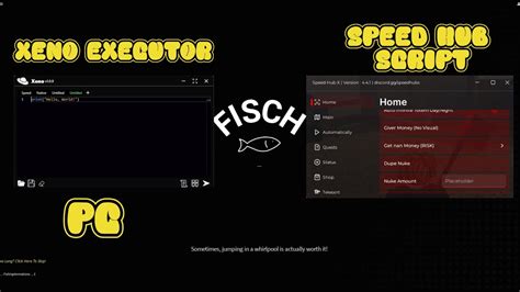 fisch speed hub script executor xeno pc working youtube