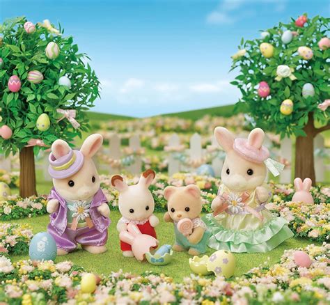 Sylvanian Families 5691 Easter Celebration Set Dollhouse Playsets