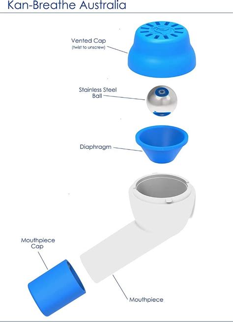 [b1448] Natural Lung Exerciser And Mucus Removal Device Naturally Clear