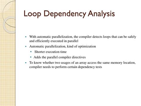 Ppt Dependency Test In Loops Powerpoint Presentation Free Download Id2232019