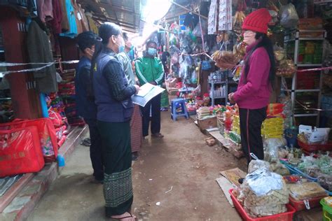 ထီးလင်းမြို့ မြို့မ စည်ပင်သာယာဈေးအတွင်း စားသုံးရန်မသင့်သော အစားအသောက်များ ရောင်းချမှု ရှိ မရှိ