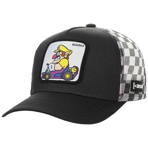 Casquette Trucker Super Mario Wario By Capslab 34 90