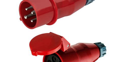 16A Industrial Plug And Socket 4 Pin IP44 Peaco Support