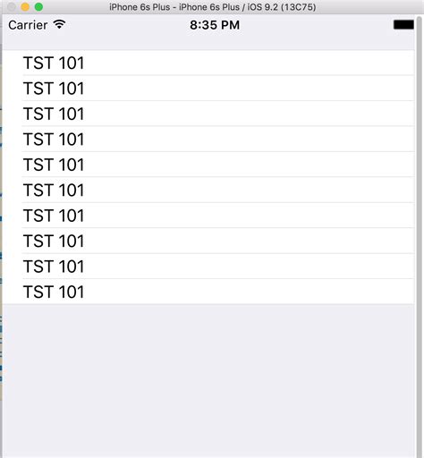 Ios Swift Tableview Stack Overflow
