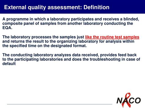 Ppt External Quality Assessment Eqa Proficiency Testing Powerpoint