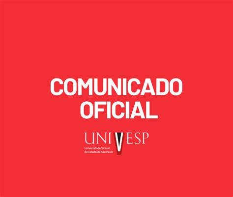 Prova Do Vestibular Da Univesp Acontece Em 1805 Univesp