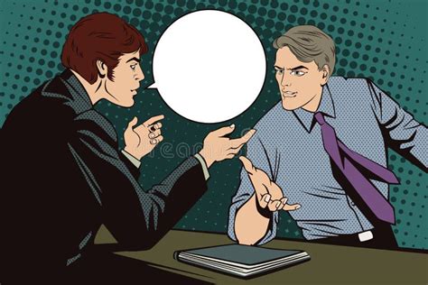 Two People Arguing Stock Illustrations 1508 Two People Arguing Stock