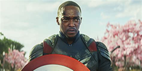 Anthony Mackie Suits Up In New Captain America Brave New World Sneak