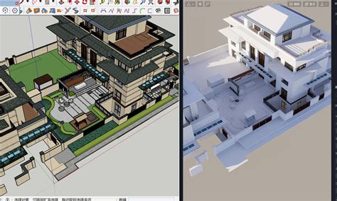 Su联动后大部分材质不显示，白模 Sketchup D5渲染器官方社区
