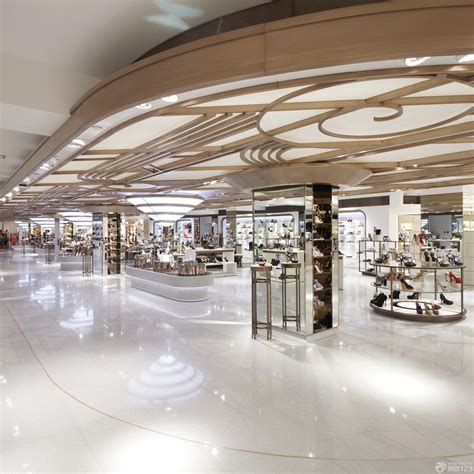 个性商场鞋店鞋柜装修效果图片 装信通网效果图