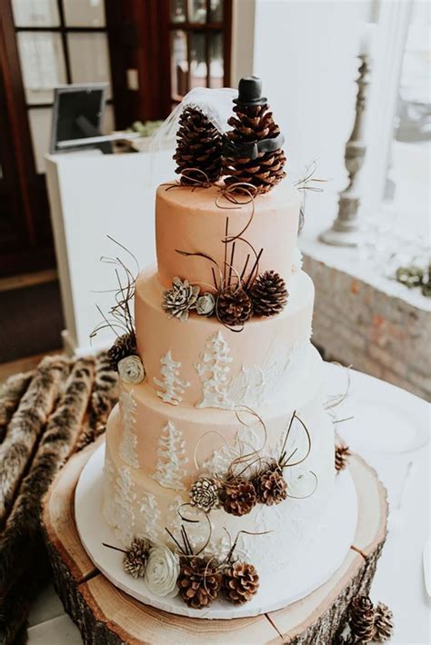 Pine Cones Flowery Hair And Forest Chic Combine At This Rustic