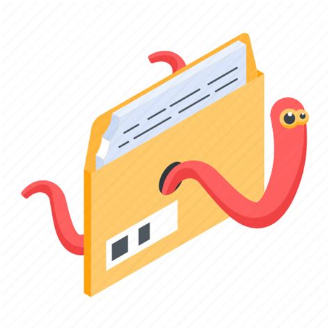 File Worm Folder Worm Infectious File Malware File File Folder Icon