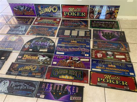 Slot Machine Glass Igt Gameking I Games Parts For Sale In Lancaster