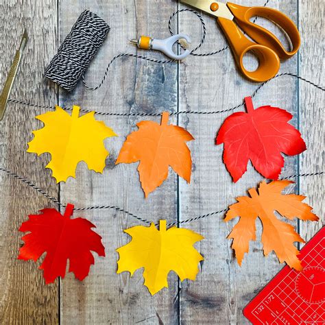 Diy Autumn Leaf Garland Pdf