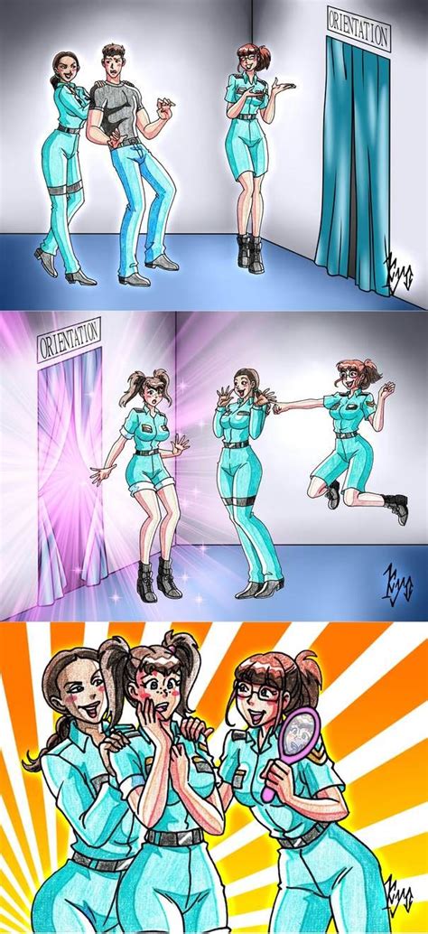 Drive Time TG Kyo By Macguffin On DeviantArt Tg Transformation Comics Tg Body Swap