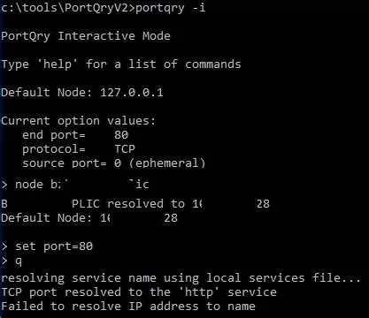 Using PortQry To Check TCP UDP Open Ports Port Scanner Windows OS Hub