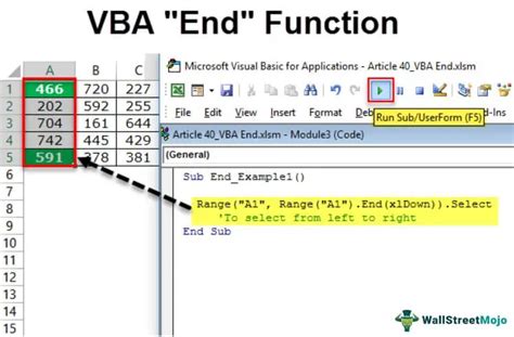 Vba End Function Using End Property In Vba With Examples Hot Sex Picture