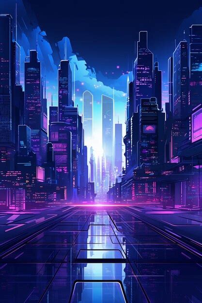 Premium Ai Image Minimalistic Vistas Illustrated Geometry Delight