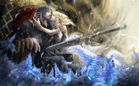 Noctis Lucis Caelum And Lunafreya Nox Fleuret Final Fantasy And 1 More