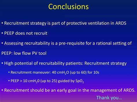 Pv Curve And Lung Recruitment Pptx