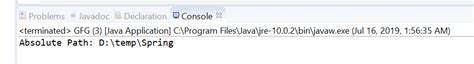 méthode path toabsolutepath en java avec des exemples stacklima