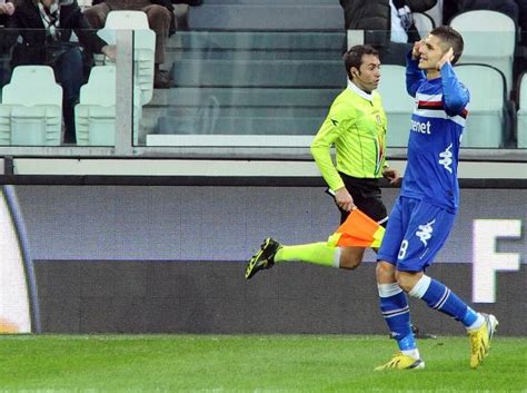 Argentinian Forward Sampdoria Mauro Icardi Celebrates Editorial Stock