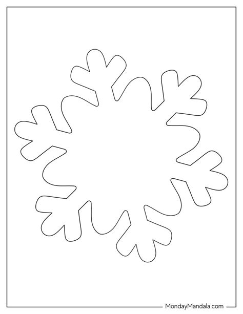 150 Paper Snowflake Templates Free Pdf Printables Snowflake