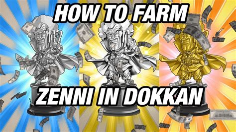 HOW TO FARM ZENNI IN DOKKAN DOKKAN BEST PRACTICES DBZ Dokkan Battle YouTube