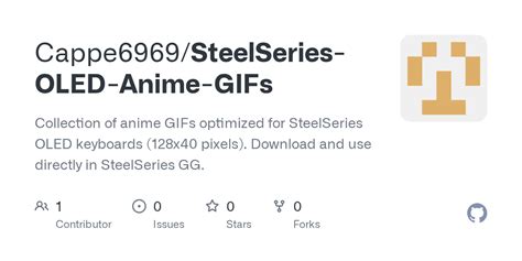 Steelseries Oled Anime S Readme  Md At Main · Cappe6969