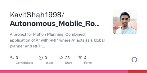 GitHub KavitShah Autonomous Mobile Robot Navigation In ROS A Project For Motion Planning