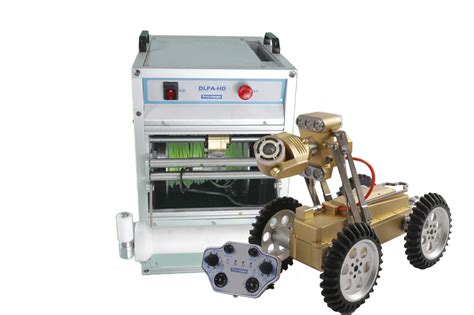 windows system pipeline inspection robot cctv robot camera with