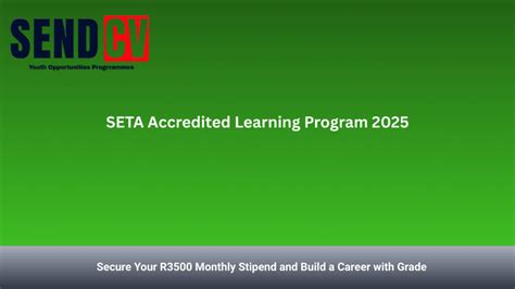 Seta Accredited U Belong Learnership Program 2025