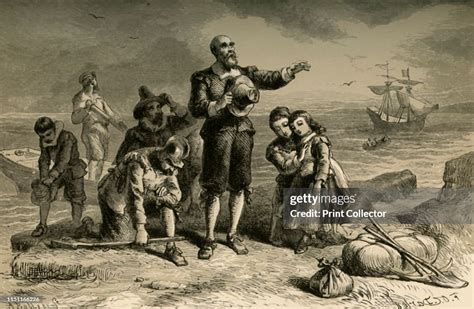 Landing Of The Pilgrims In 1620 A Group Of Puritans Left News