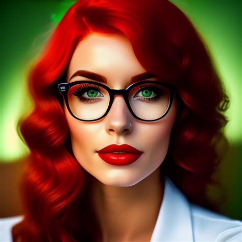 Red Hair Green Eyes Rare