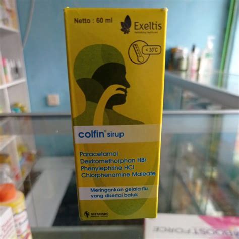 Jual Colfin Sirup 60ml Shopee Indonesia