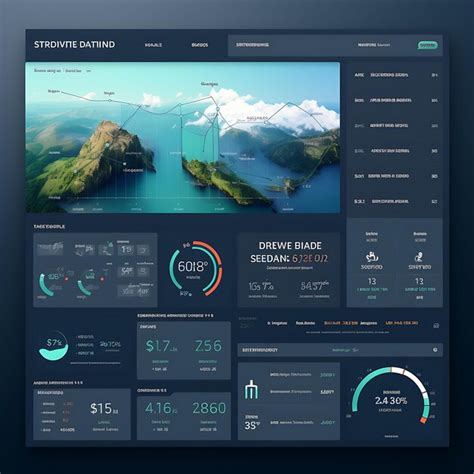 premium ai image web dashboard dividend investing dashboard with dividend stocks and payout
