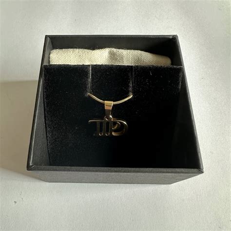 Taylor Swift Official The Tortured Poets Departments Ttpd Necklace
